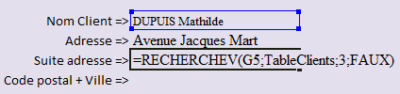 La formule RECHERCHE V - Apprendre Excel en ligne