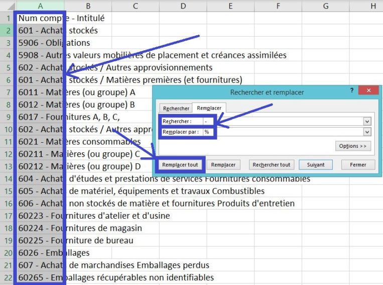 Séparer le contenu d'une cellule (Fractionner une colonne en plusieurs ...