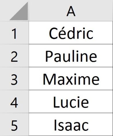 La formule ALEA.ENTRE.BORNES - Apprendre Excel en ligne